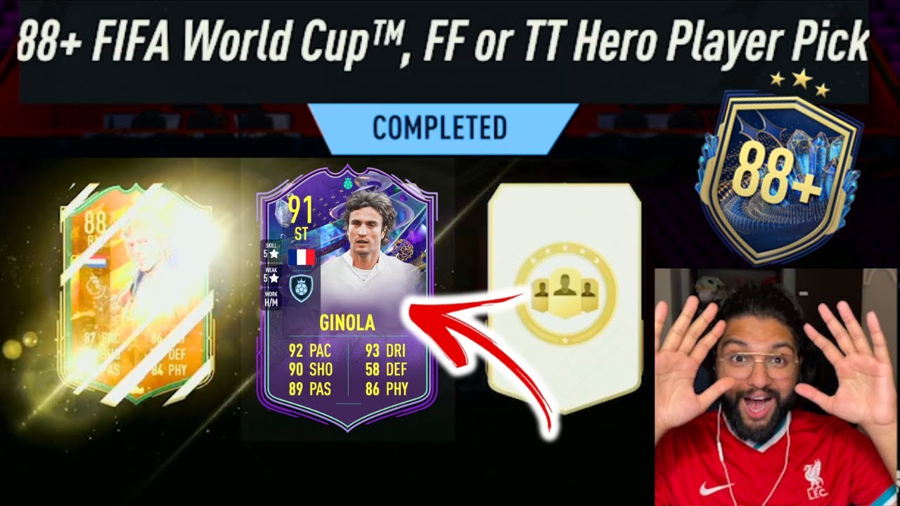 INSANE CARD FROM 88+ FIFA WORLD CUP FOR TT HERO PLAYER PICK - YouTube