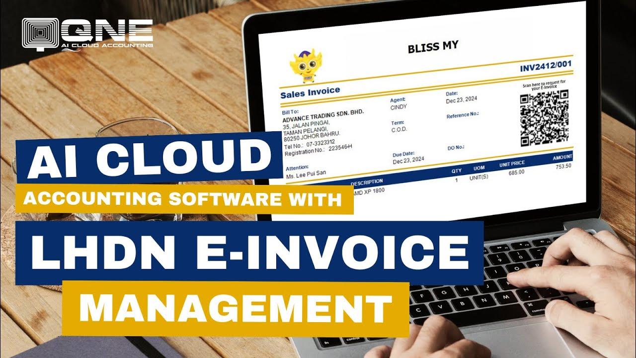 First AI Cloud Accounting Software with Seamless LHDN e-Invoice Management! - YouTube