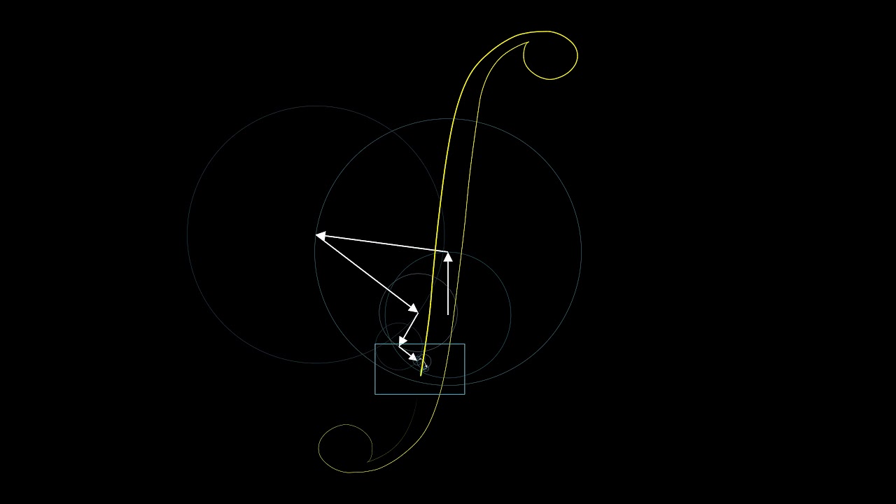 Manim Test - Integral Sign Fourier Series Animation - YouTube