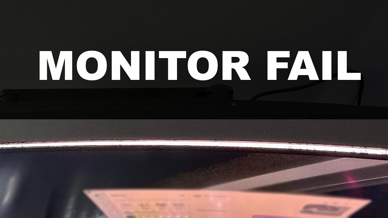 Fixing the peeling screen on my out-of-warranty curved Acer X35 Gsync ...