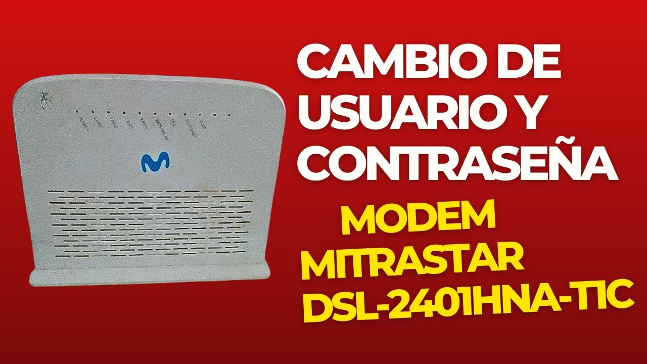 Como poner un Módem Mitrastar en modo Repetidor de WIFI para ampliar ...