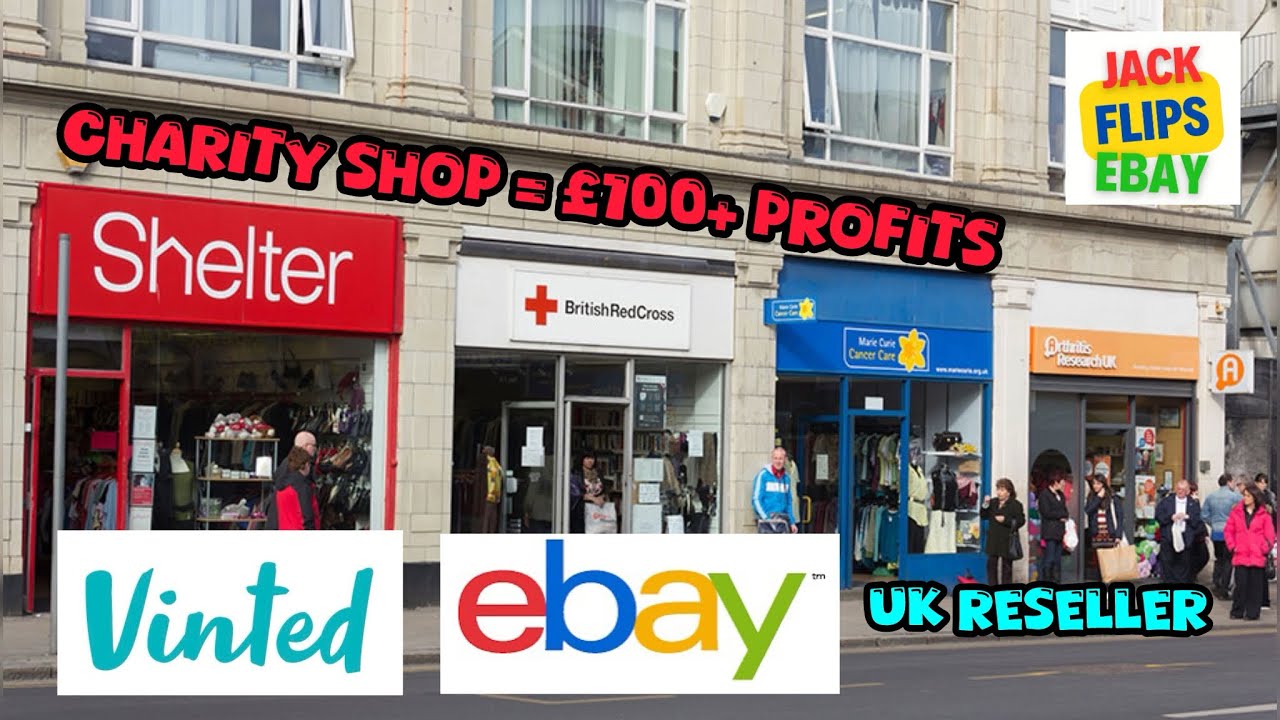 Making hundreds of profit from the Charity shops - UK EBay & Vinted reseller - YouTube