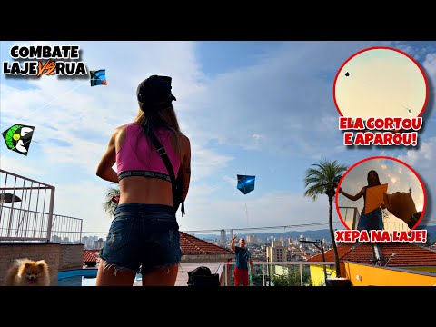 Pipa Latão Brilhante c/ Rabiola Camaleão no Combate Laje vs Rua contra Geréco e Pipão - Xepa na Laje