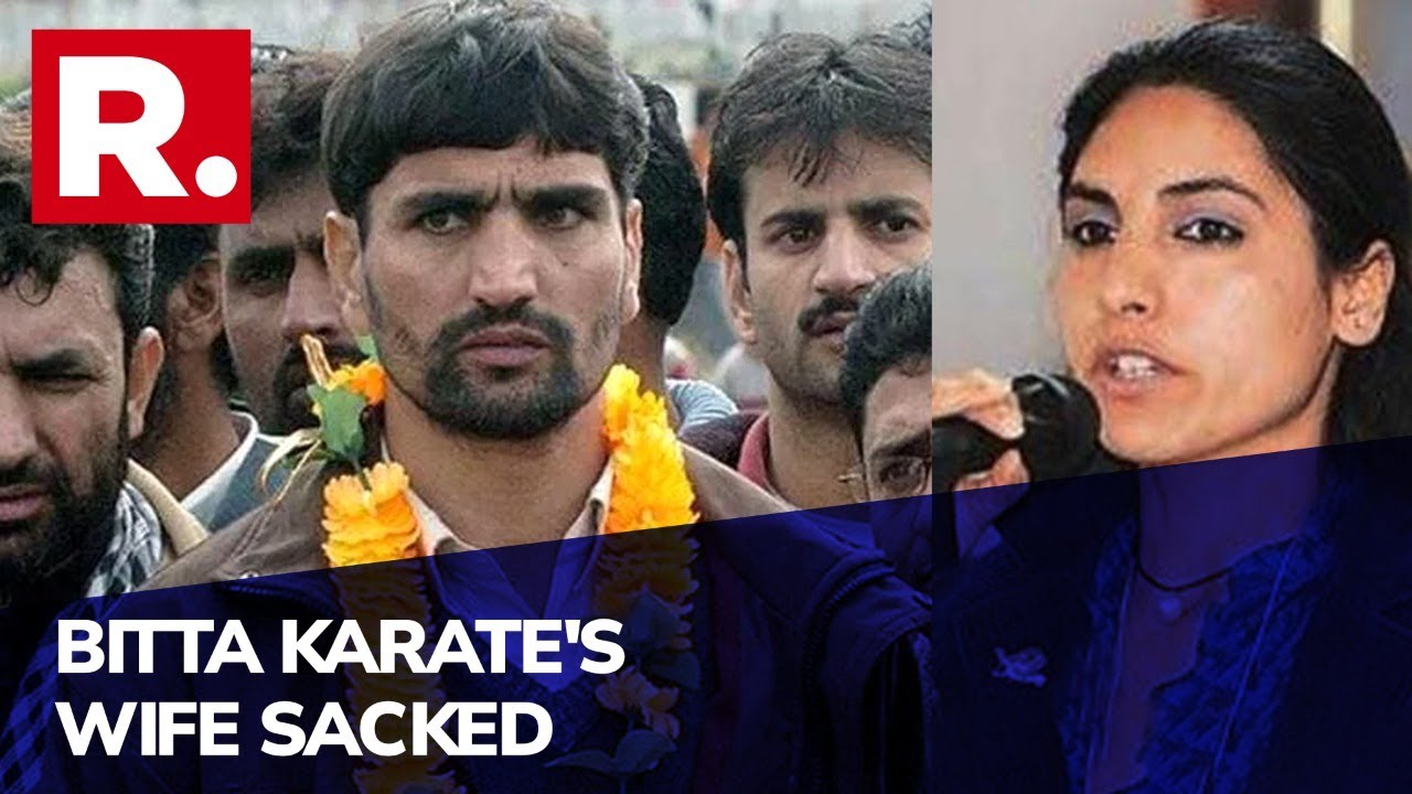Crackdown on Terror: Bitta Karate's Wife Assabah Khan Sacked By J&K ...
