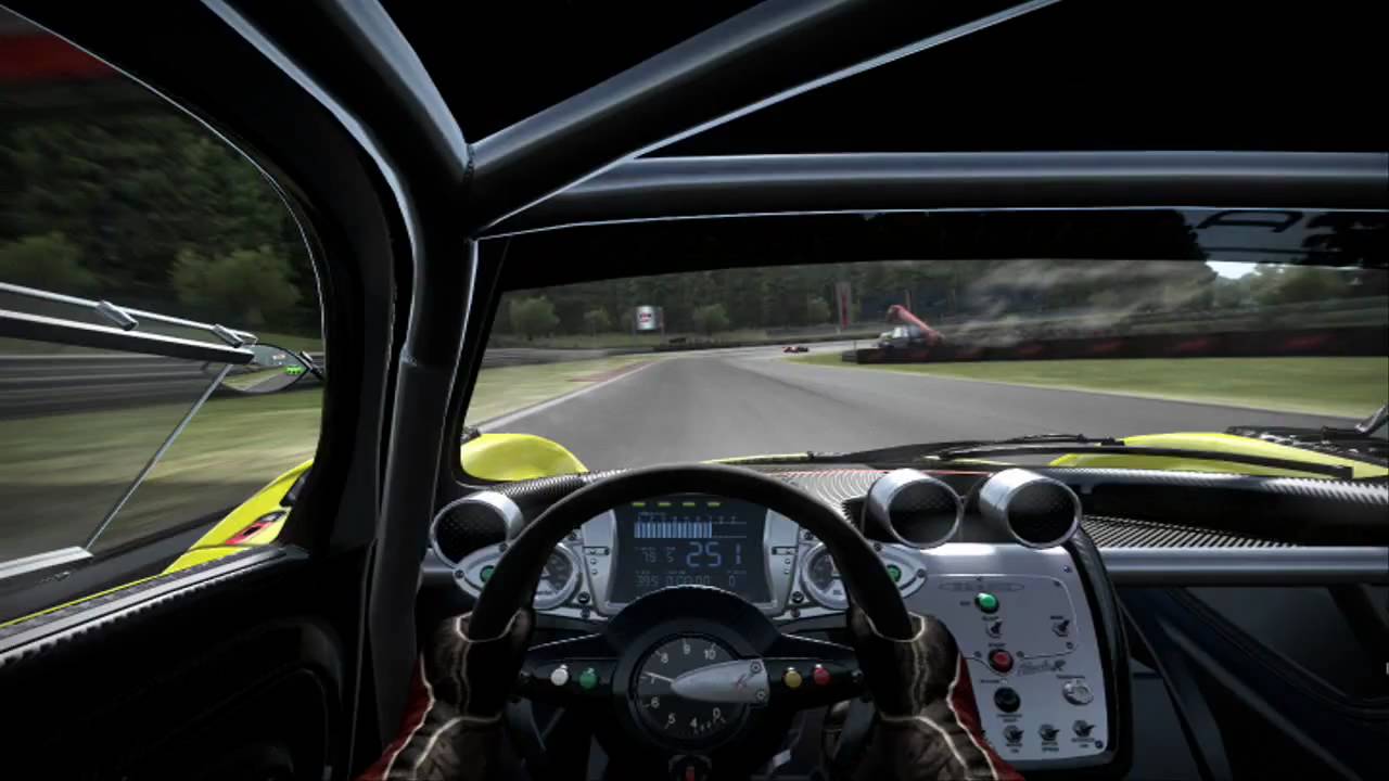 SpeedRacer - Pagani Zonda - NFS Shift - Spa - YouTube