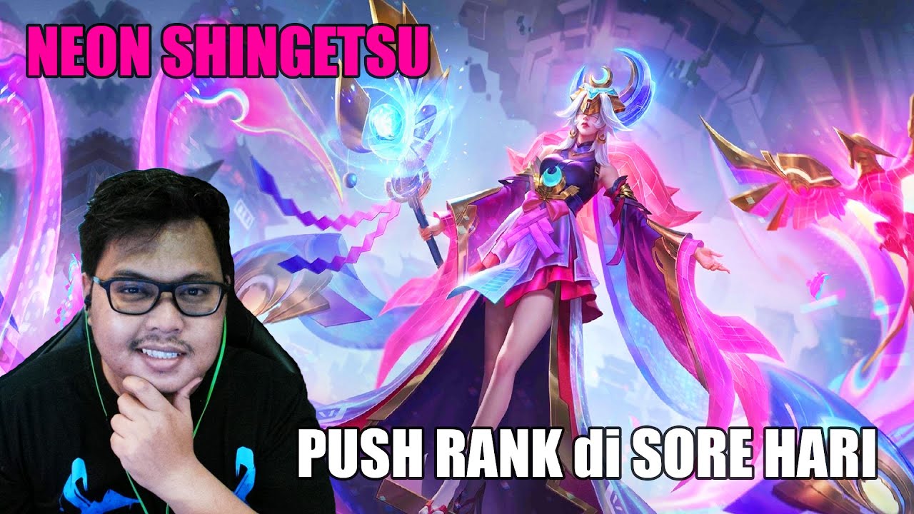 Teori PUSH RANK Ke Glory Pakek Skin Pharsa NEON SHINGETSU!! - YouTube