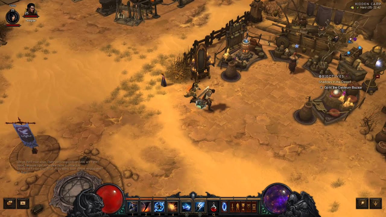 Diablo III | Lilly Gameplay #011 | Starting Act 2 {14-10-2015} - YouTube