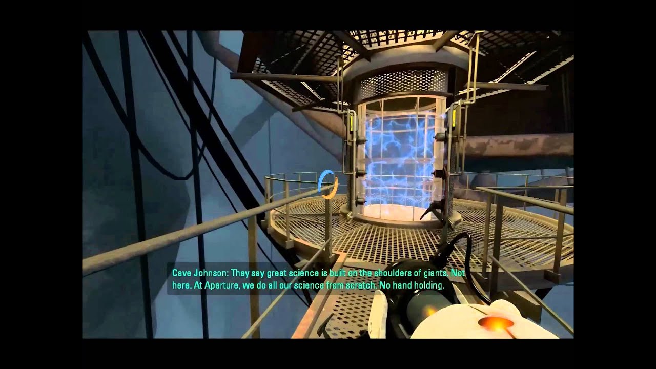 Cave Johnson here! Portal 2-walkthrough-part 6 - YouTube