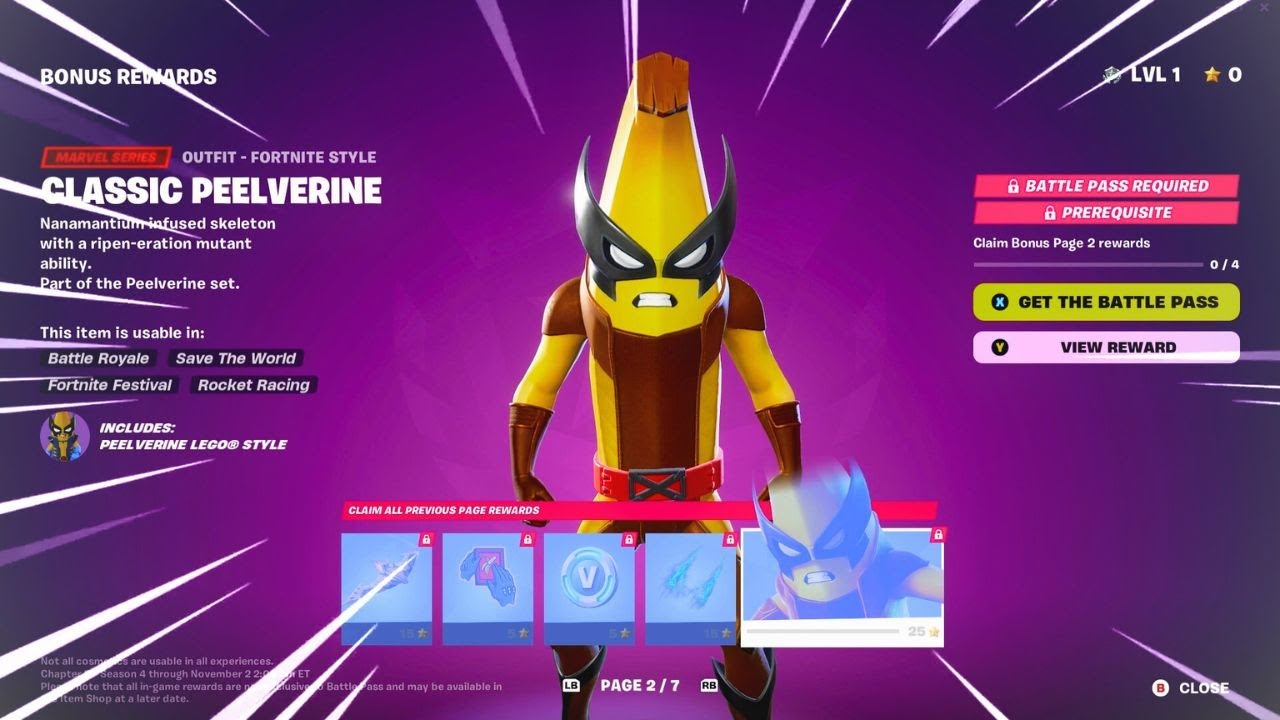 New Season 4 Battle Pass In Fortnite!! (Full Showcase) - YouTube