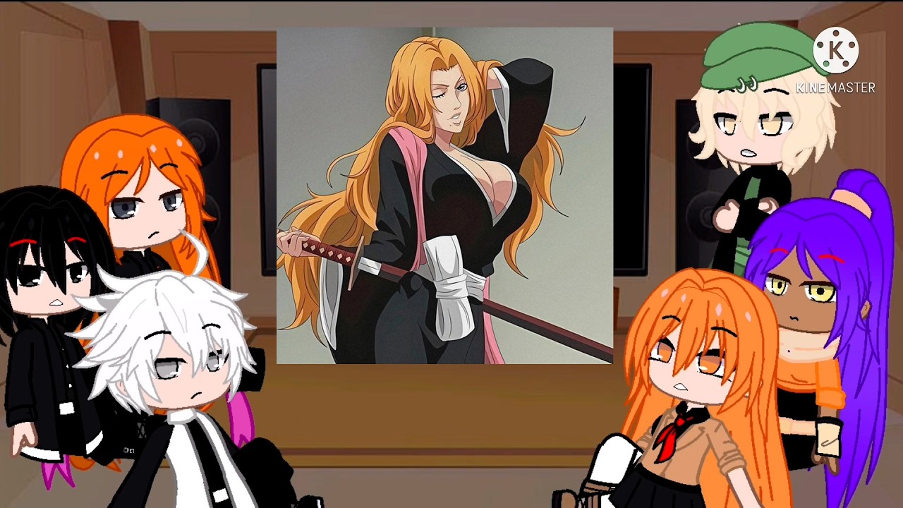 Bleach characters react to Ichigo - YouTube