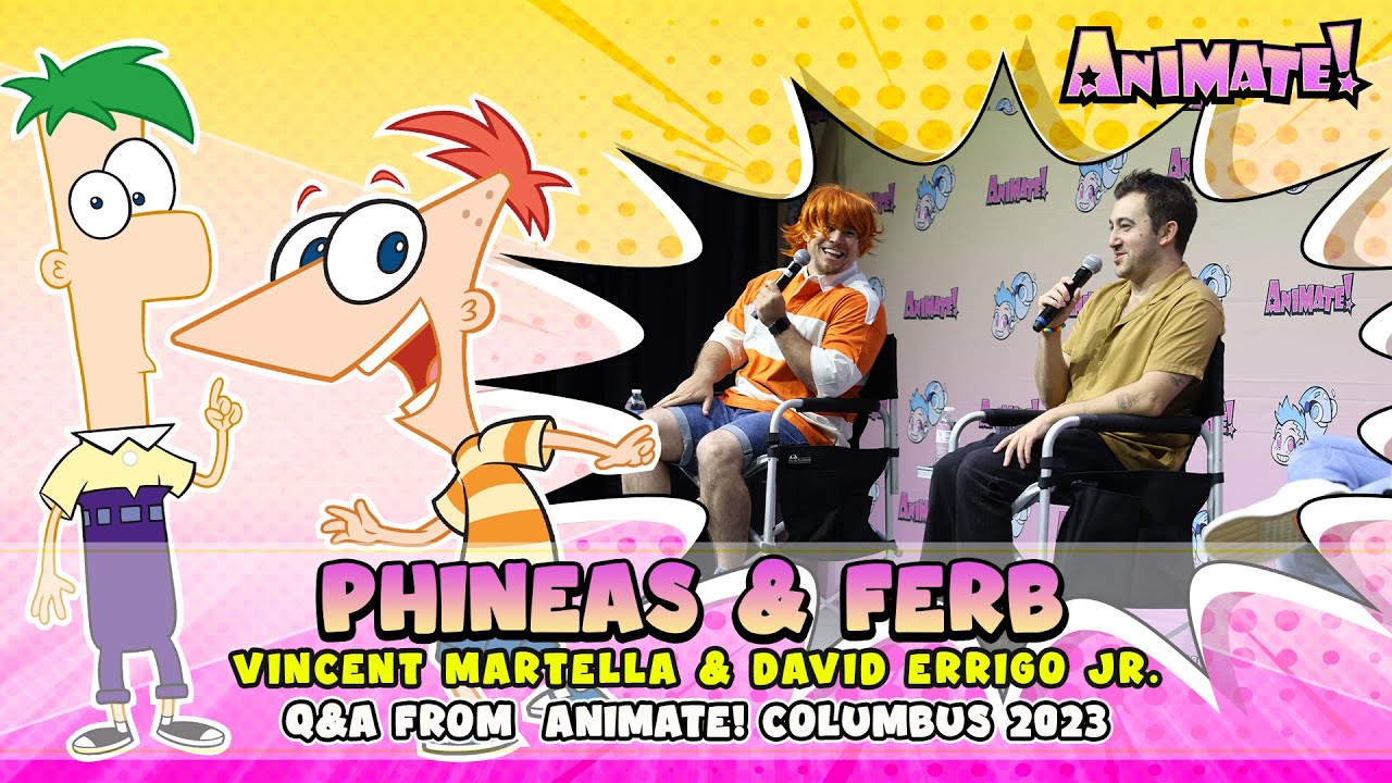 Phineas & Ferb Q&A - Animate! Columbus 2023 - YouTube