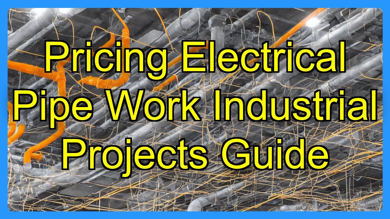 Pricing Electrical Pipe Work Industrial Projects Guide - YouTube