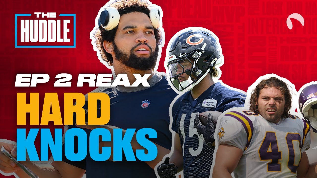 Chicago Bears Hard Knocks Episode 2 REACTIONS + Former NFL WR Ryan Hoag ...