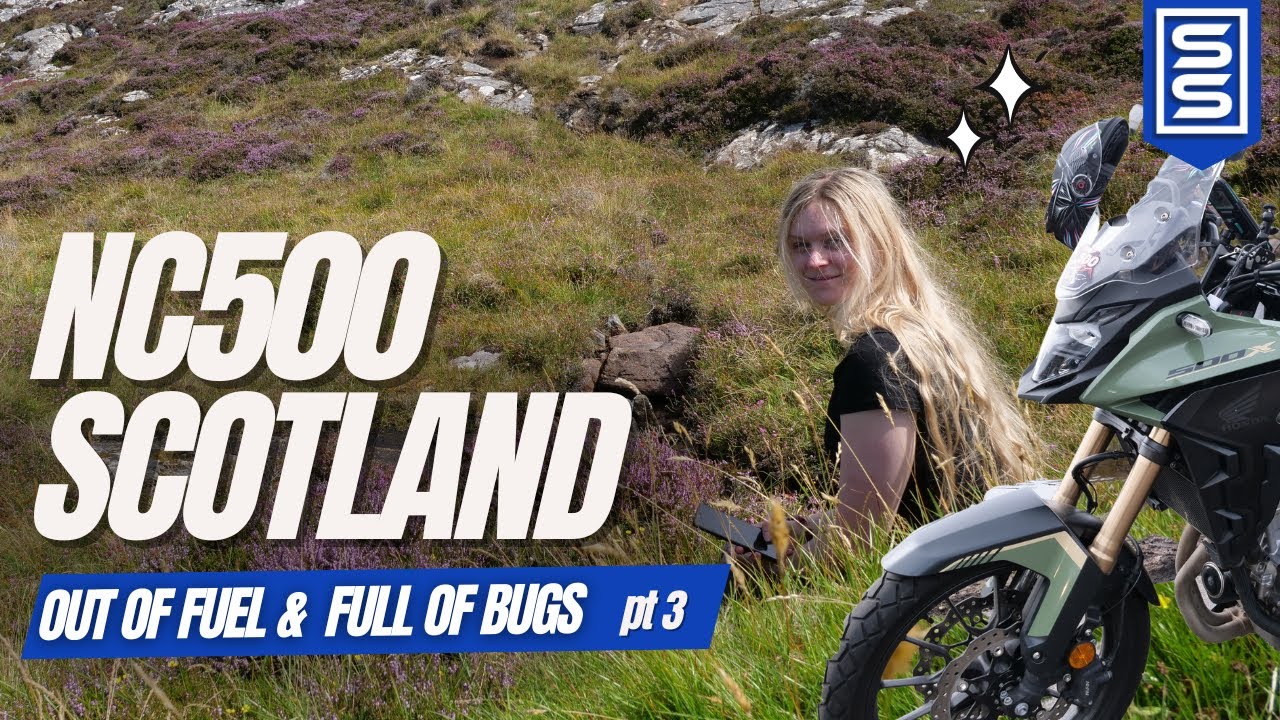 Fuel Fiasco and Bug Battle on the NC500 Route - YouTube