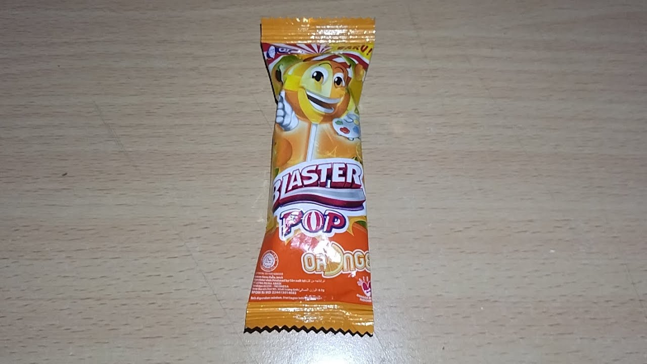 Review Produk #2984 : Blaster Pop Orange - YouTube