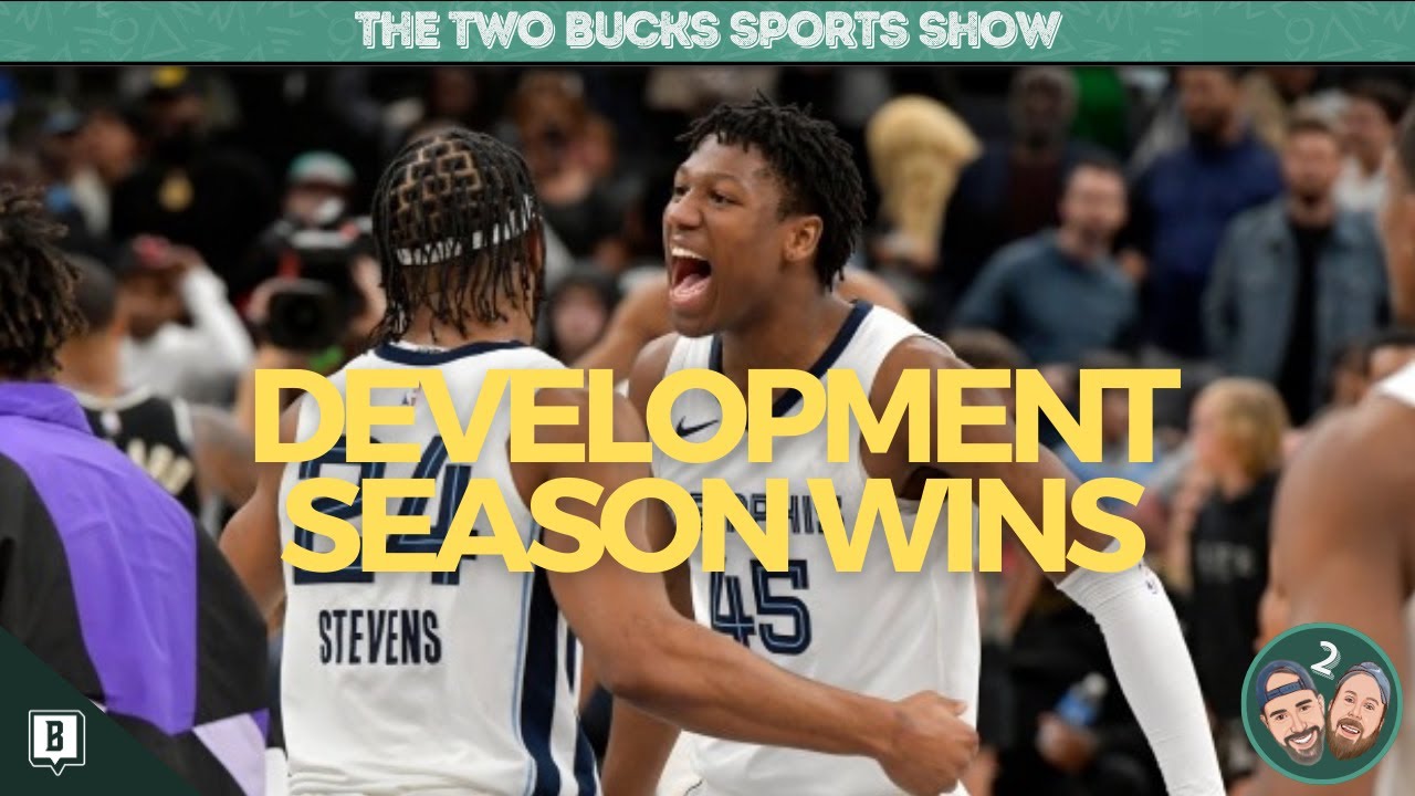 Two Bucks Sports Show: Development Season Wins - YouTube