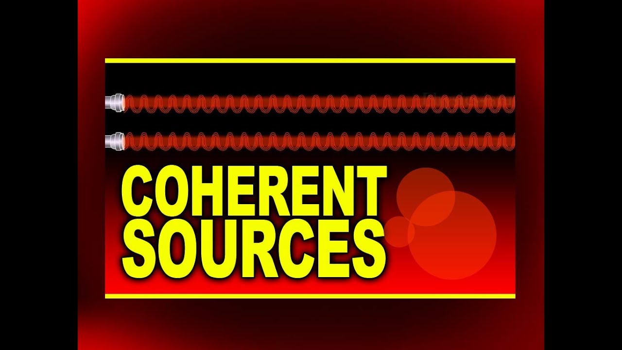 Coherent Sources | Plus Two Physics Animations - YouTube