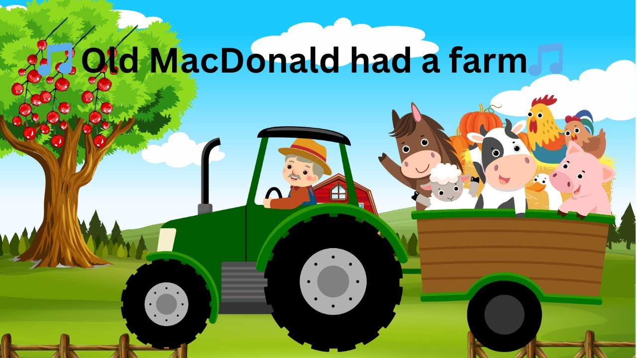 Old MacDonald Had A Farm | Fun Kids Nursery Rhyme & Sing-Along | Learn ...