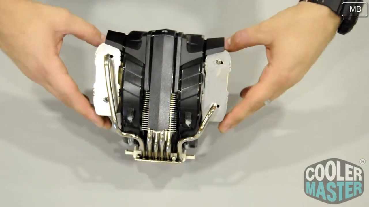 Cooler Master V8 GTS CPU Kühler Review GERMAN - YouTube