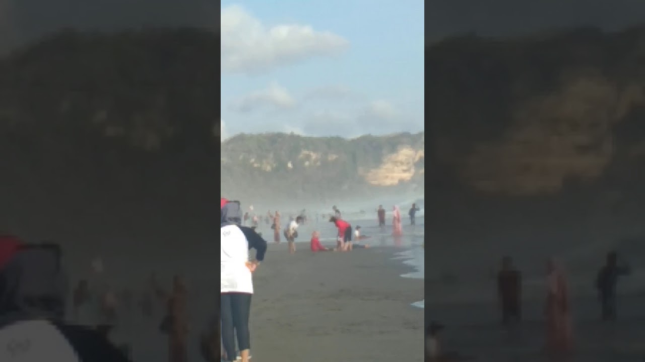 Pantai parang kritis jogja karta - YouTube