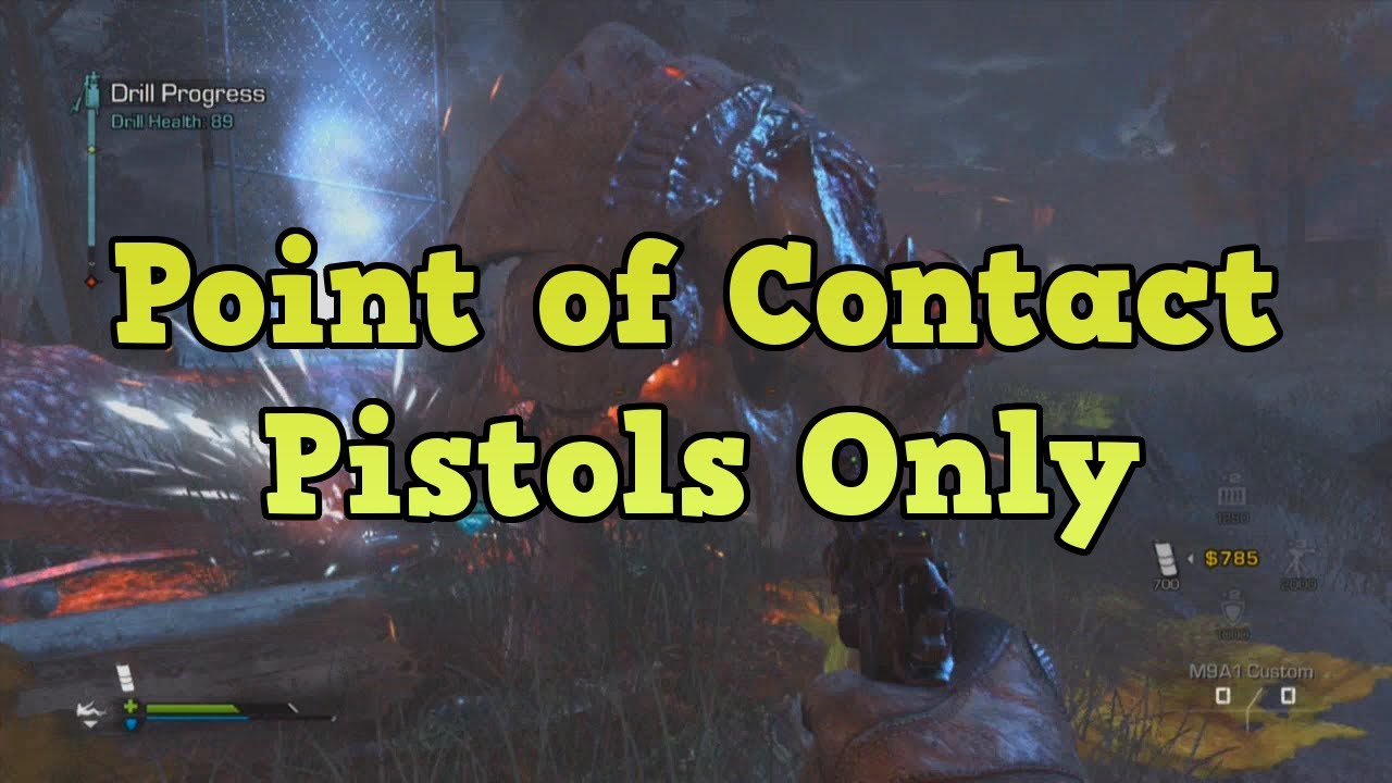 Extinction Point of Contact Pistol only Playthrough No primary Weapons ...