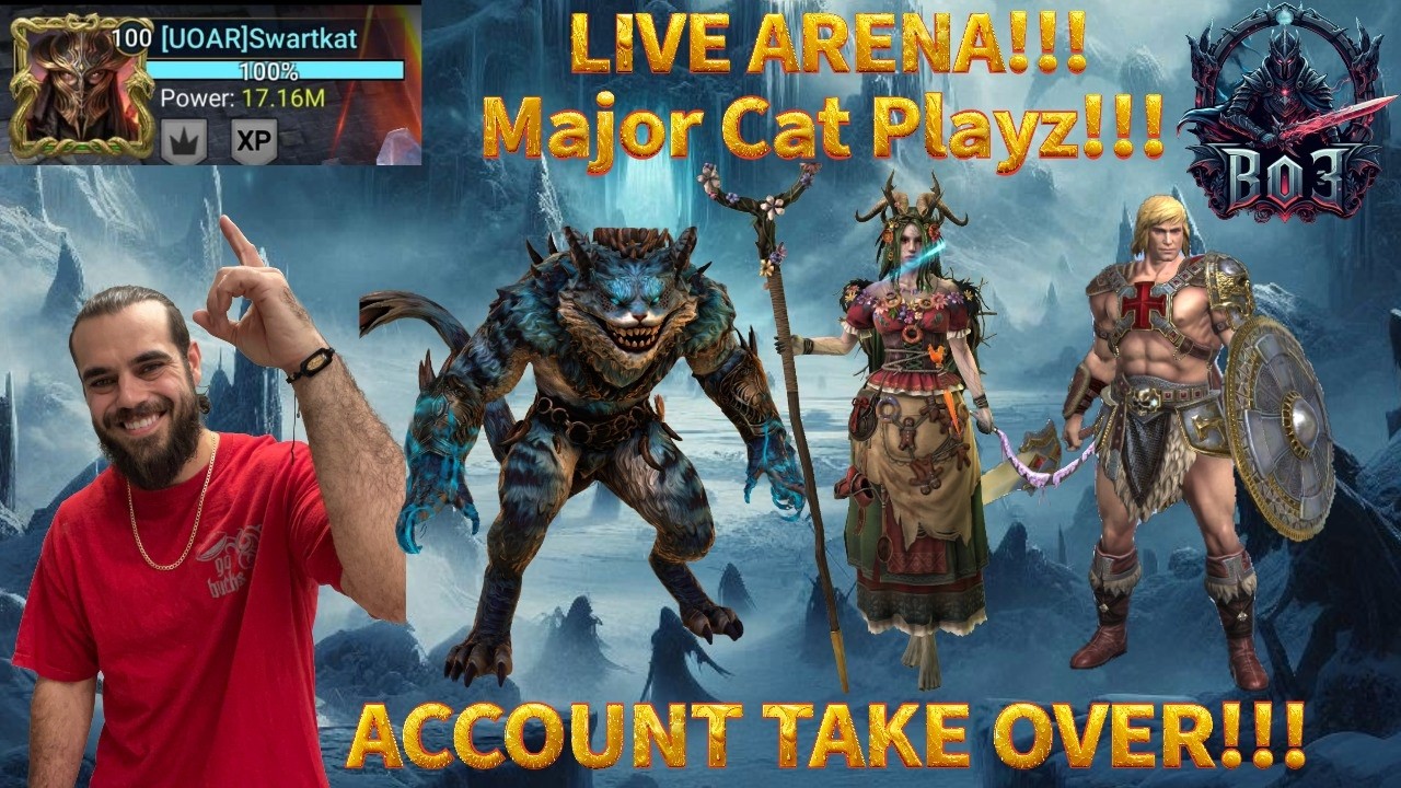 Live Arena!! Account Take Over!! Major Cat Playz!! - YouTube