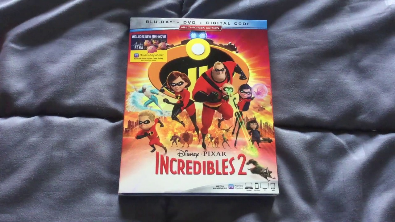 Incredibles 2 Blu-ray Overview - YouTube