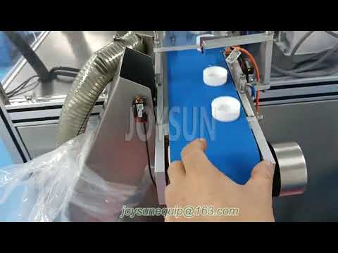 CRC Cap Liner Inserting Machine - YouTube