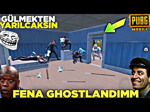 ÜNLÜ YOUTUBER GÖKHAN'I 😱 ( YANİ BENİ ) GHOSTLADILAR !! ÇOK GÜLDÜM 😂 PUBG MOBİLE TROLL