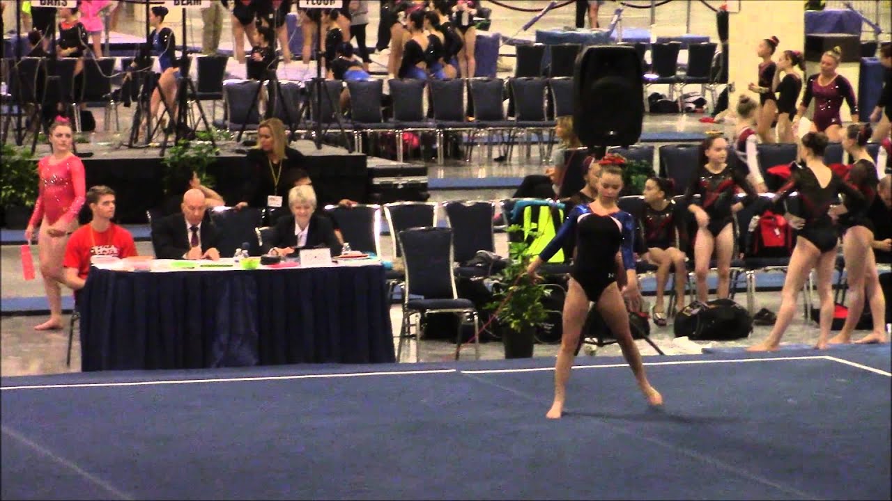 Katie Cox Level 10 Sonshine Gymnastics 37.6 AA at Tim Rand Invitational ...