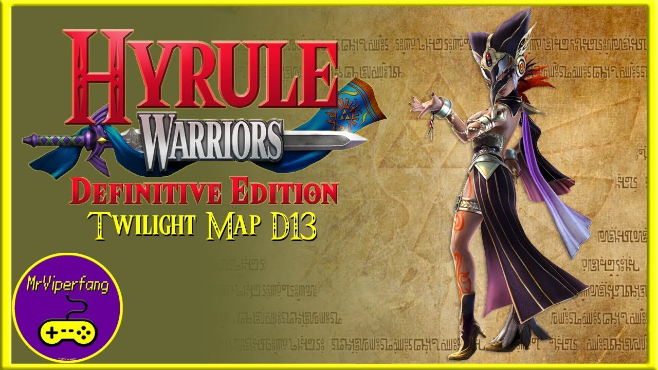 Hyrule Warriors (Switch): Twilight Map D13 - 'A' Rank w/Cia - YouTube