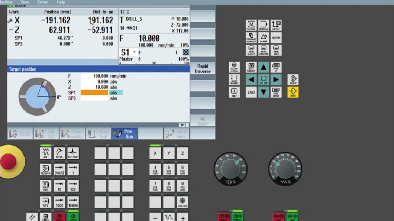 How to cross-check offset in turning in Siemens cnc controller- OFFSET ...