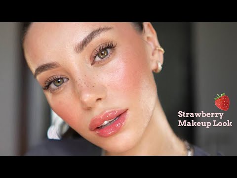 Hailey Bieber'ın Çilek Makyajını Yapalım