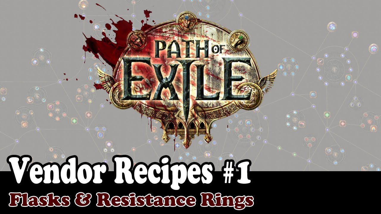 Path of Exile - Vendor Recipes #1 - YouTube