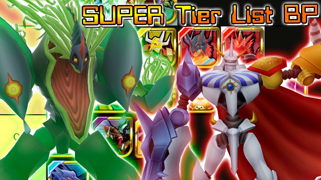 ¡LOS MEJORES SUPER DIGIMON PARA BP! Super Tier List Octubre | Digimon ...