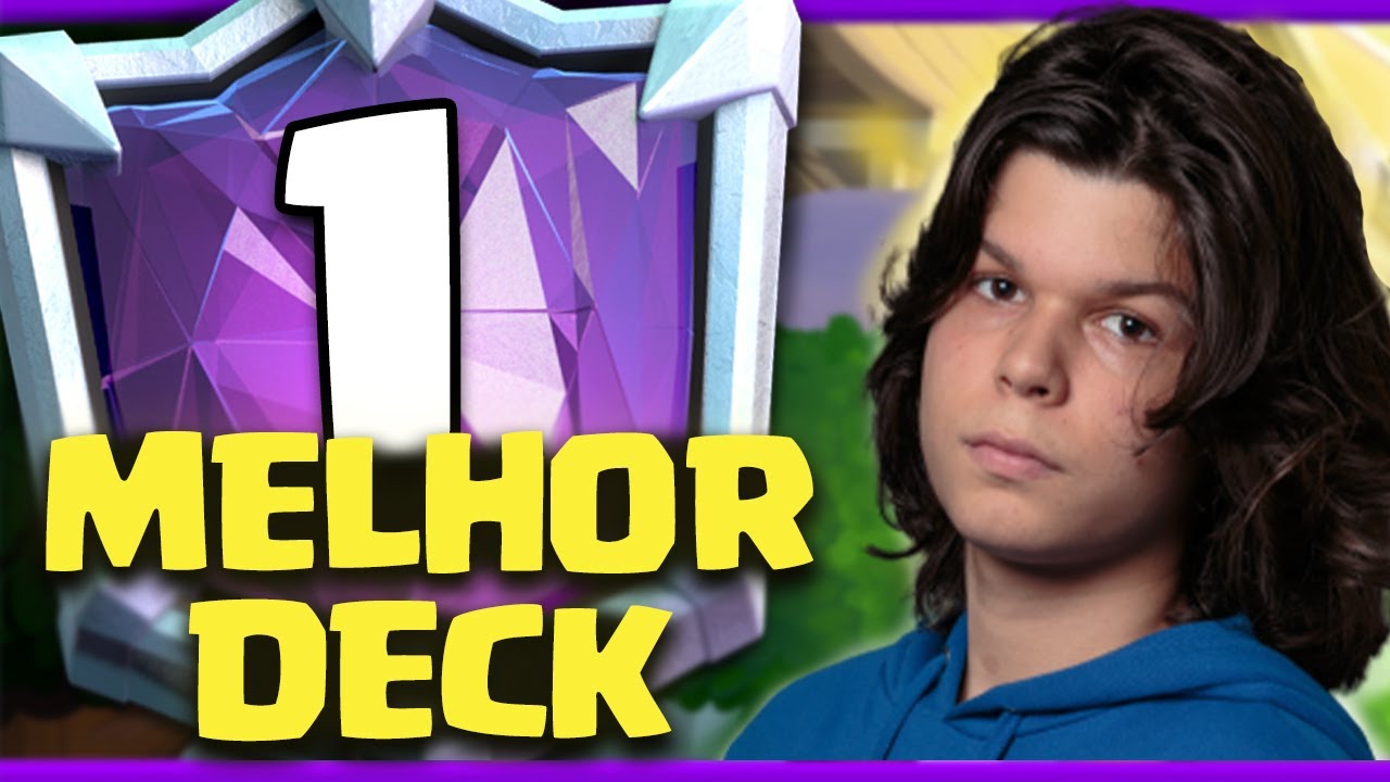 *MUITO BOM* ESSE É O DECK QUE ATINGI TOP 1 GLOBAL NO CLASH ROYALE - YouTube