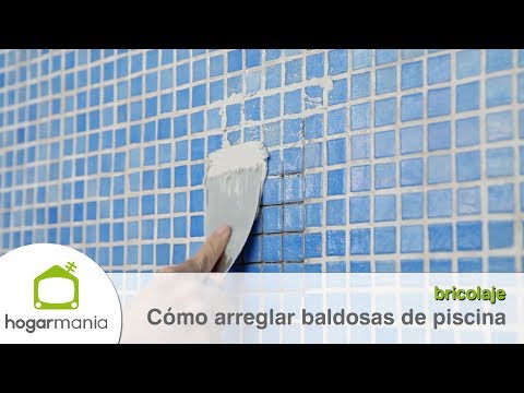 Cómo arreglar baldosas de piscina