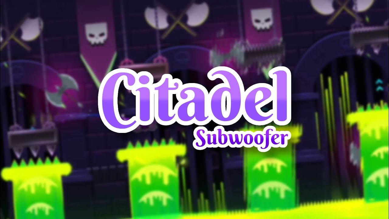 NCS X GD // Citadel by Subwoofer // Geometry Dash - YouTube
