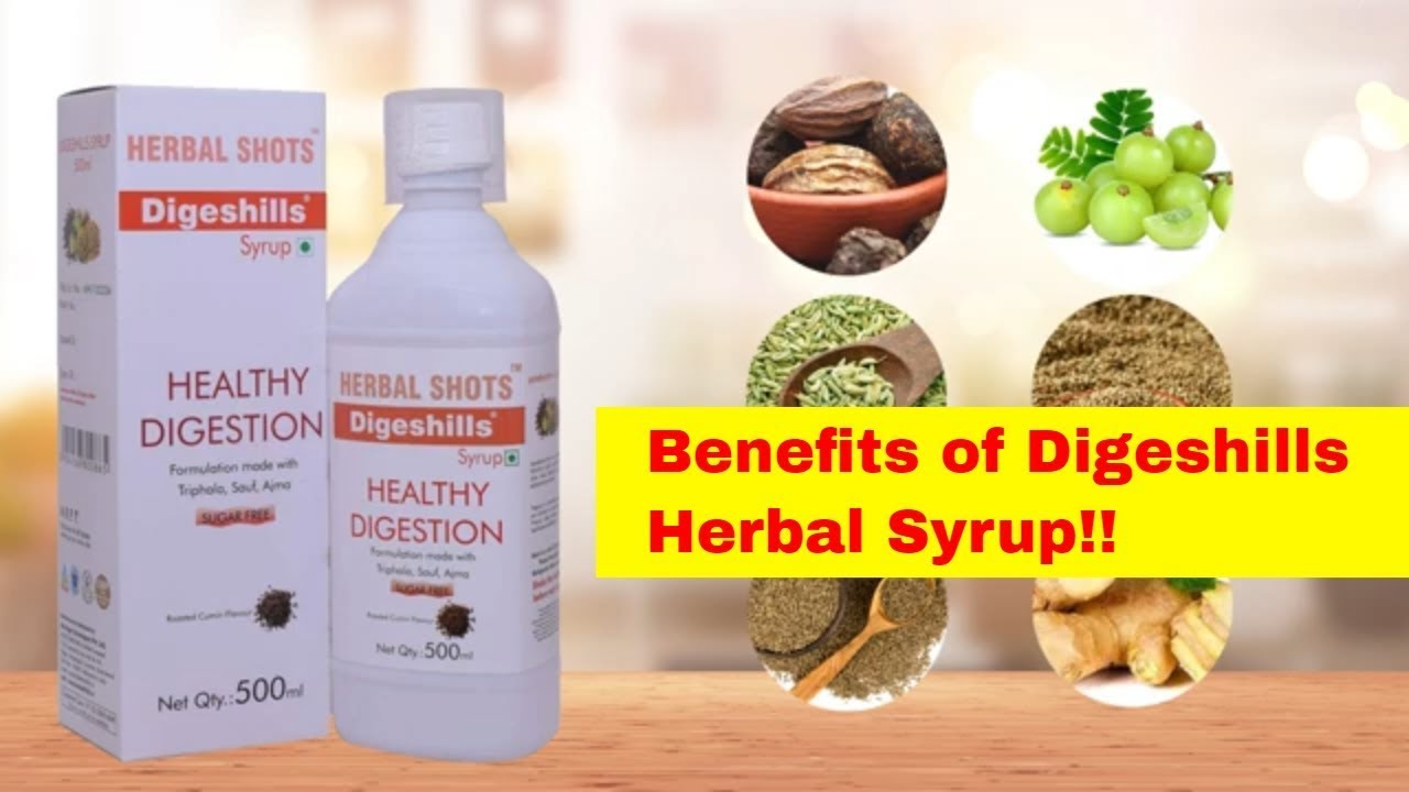 Which syrup is best for digestion? - Digeshills Herbal Syrup - YouTube