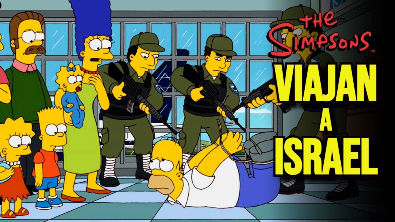 Los Simpson Viajan a ISRAEL resumen | Utacaramba - YouTube