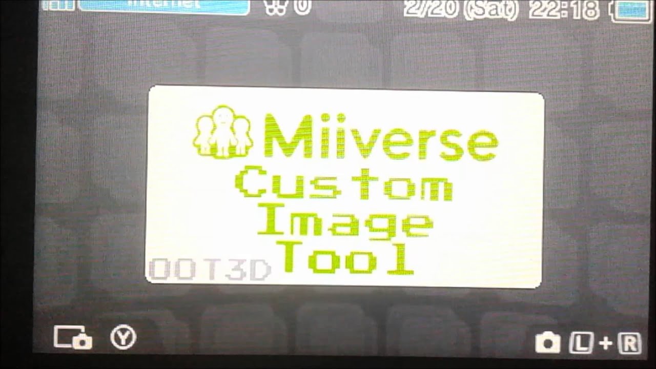[3DS] How To Post Custom/Hacked Images On Miiverse - YouTube