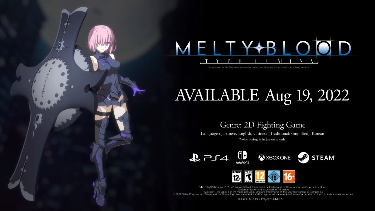 Fate/Grand Order part 1667: "MELTY BLOOD: TYPE LUMINA" Evo 2023 ...