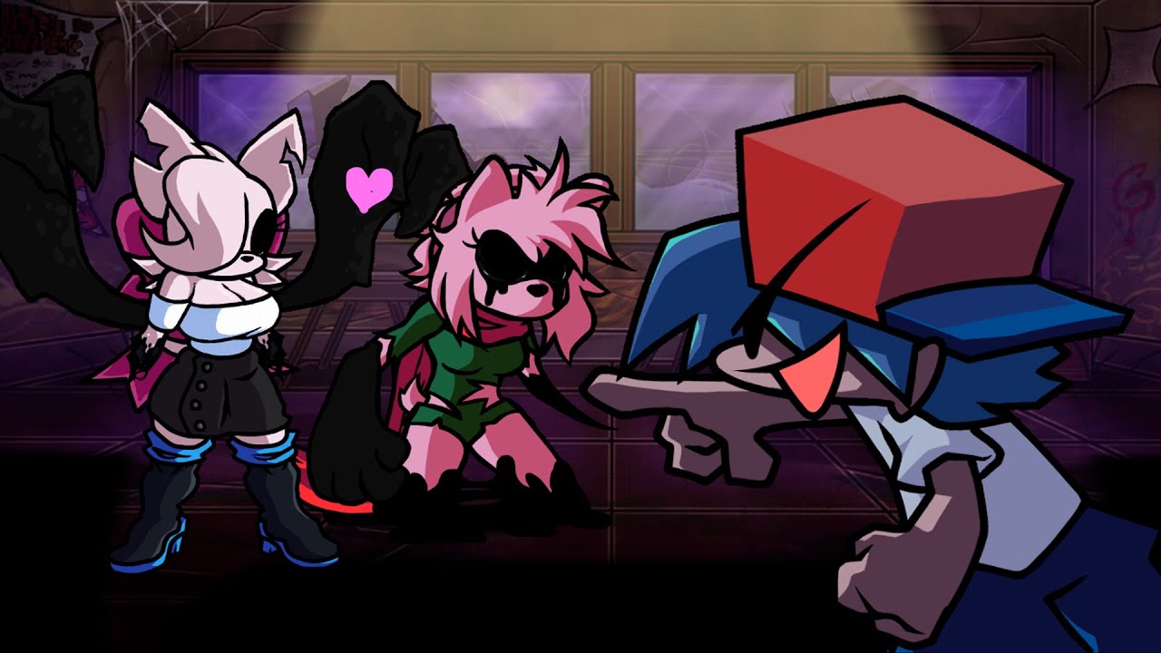 Rouge & Amy (FNF Mod) - YouTube