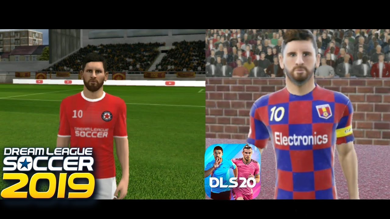 Faces DLS 2019 vs DREAM LEAGUE SOCCER 2020 ⚽ Ronaldo, Messi, Higuaín 🌍 ...