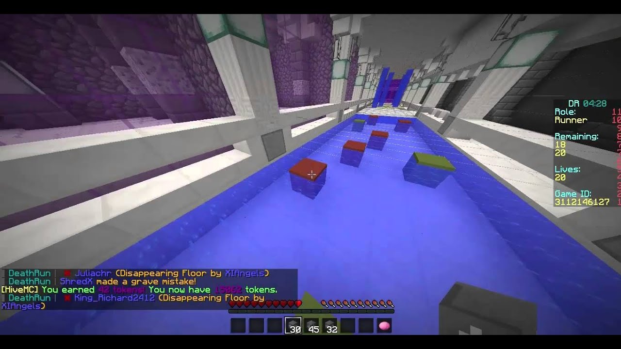 Minecraft / Minigame - Death Run Oynuyoruz! #1 HiveMC - YouTube
