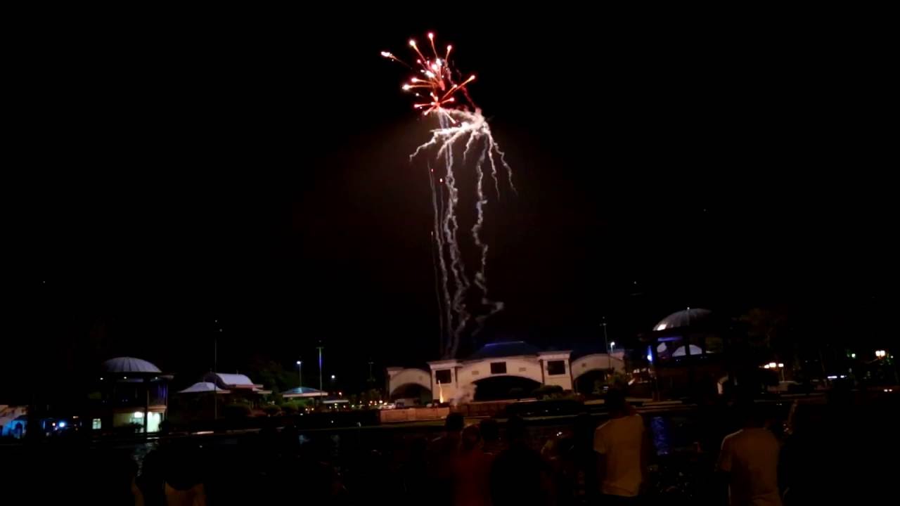 Light, Water & Firework Display at Jerudong Park Amphitheatre - YouTube