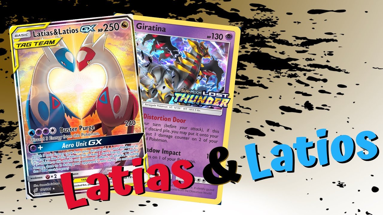Latias & Latios Tag Team Deck, PTCGO Gameplay - YouTube