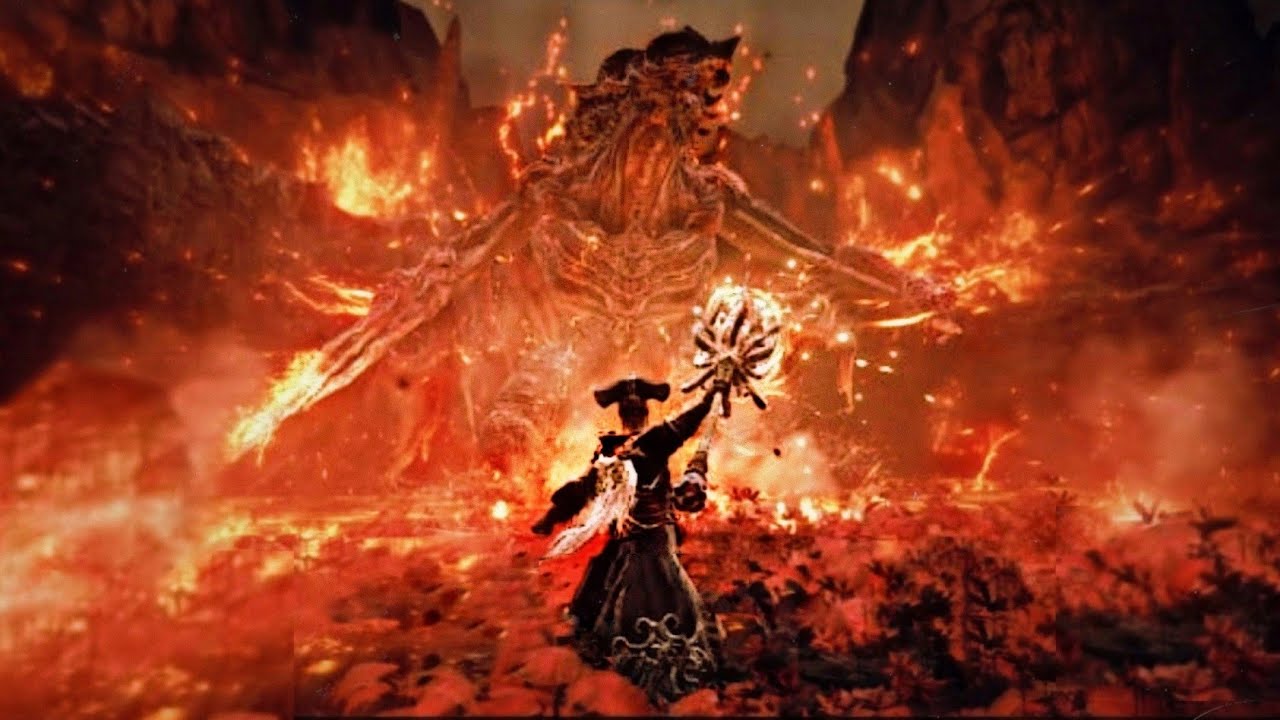 Prime Crucible Knight vs Bayle the Dread - No Damage Boss Fight - YouTube