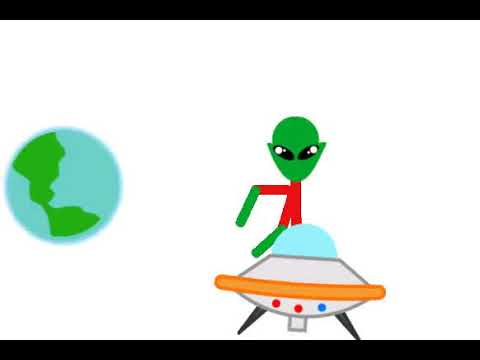animação de um alien - YouTube