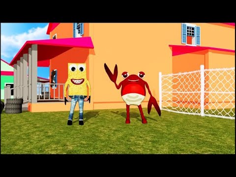 Sponge Family Neighbor Speedrun - YouTube